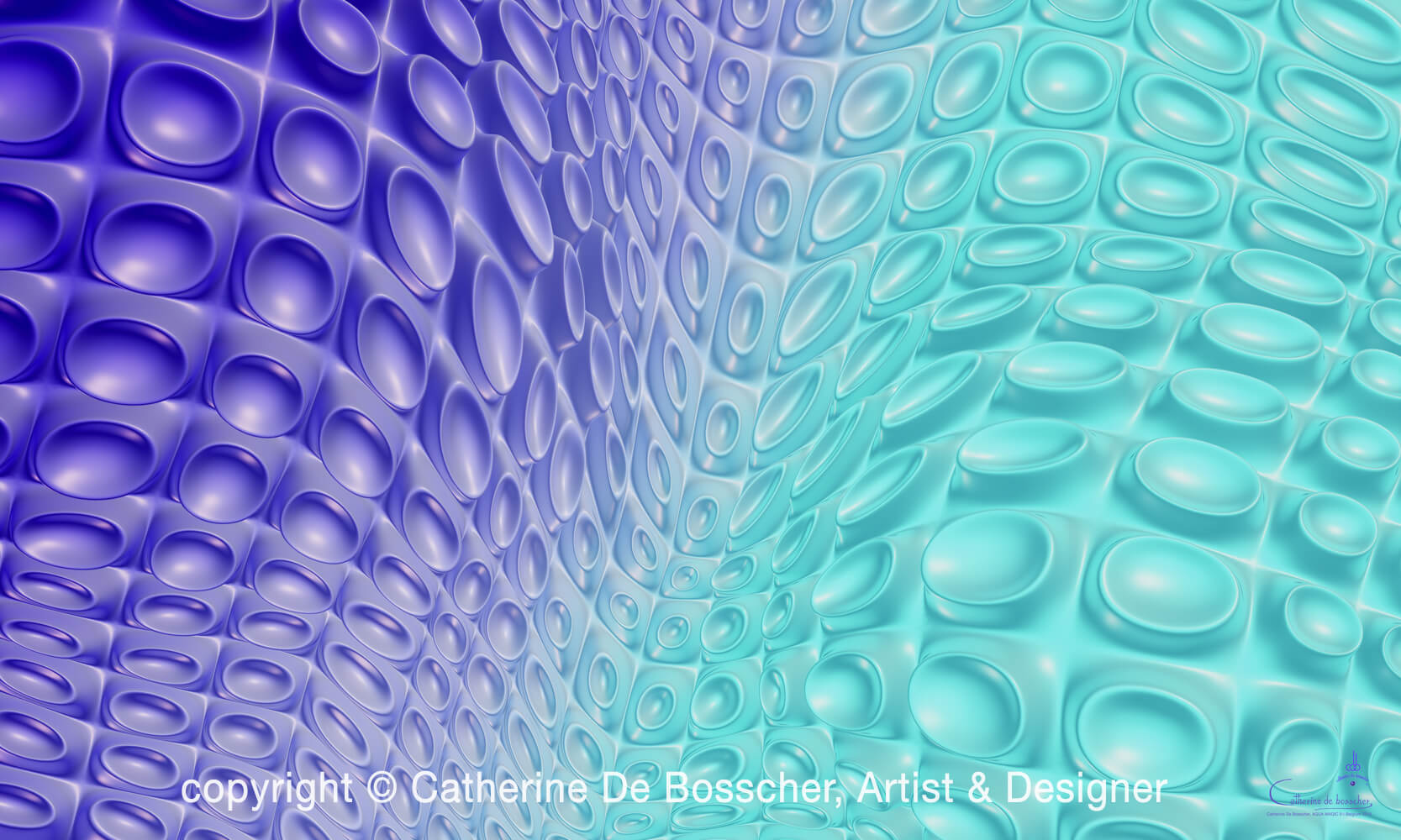 Aqua Magic 2 | Catherine De Bosscher Art Studio